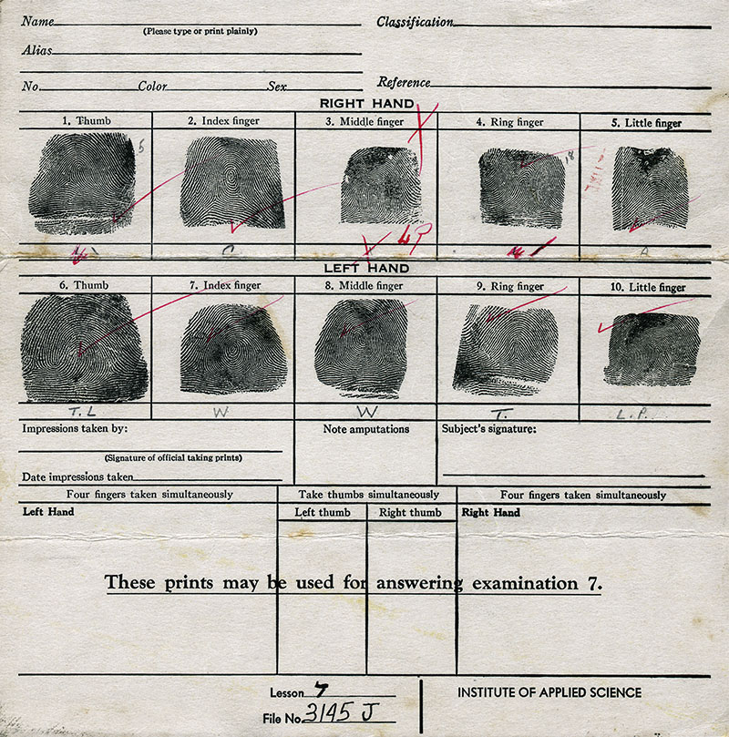Las huellas dactilares, el arma perfecta de la policía para identificar ...