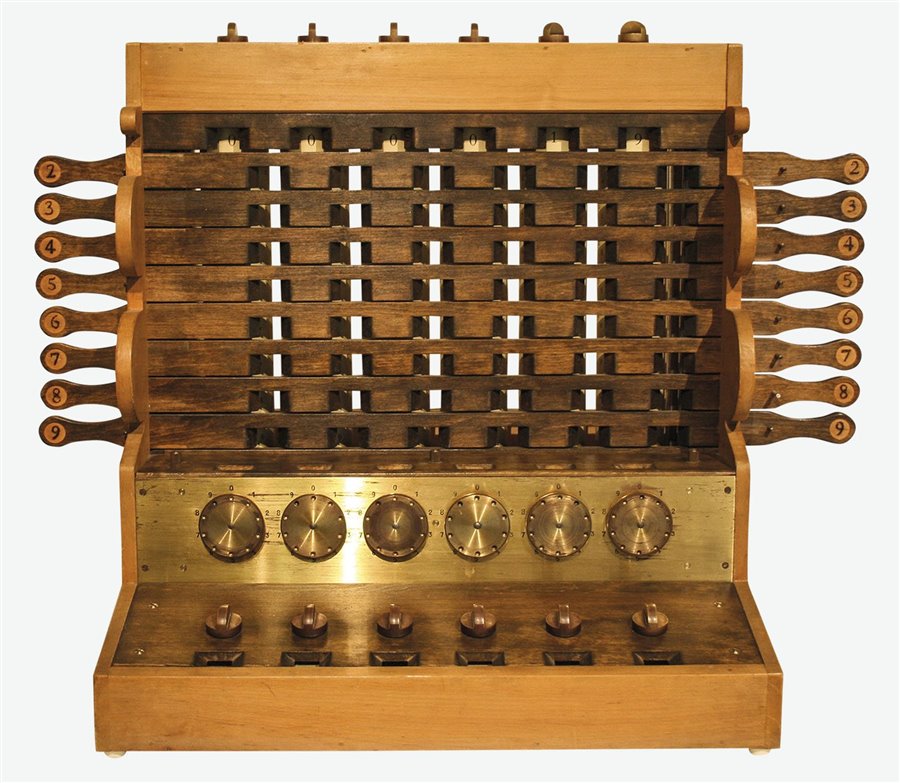La máquina de Schickard, la primera calculadora