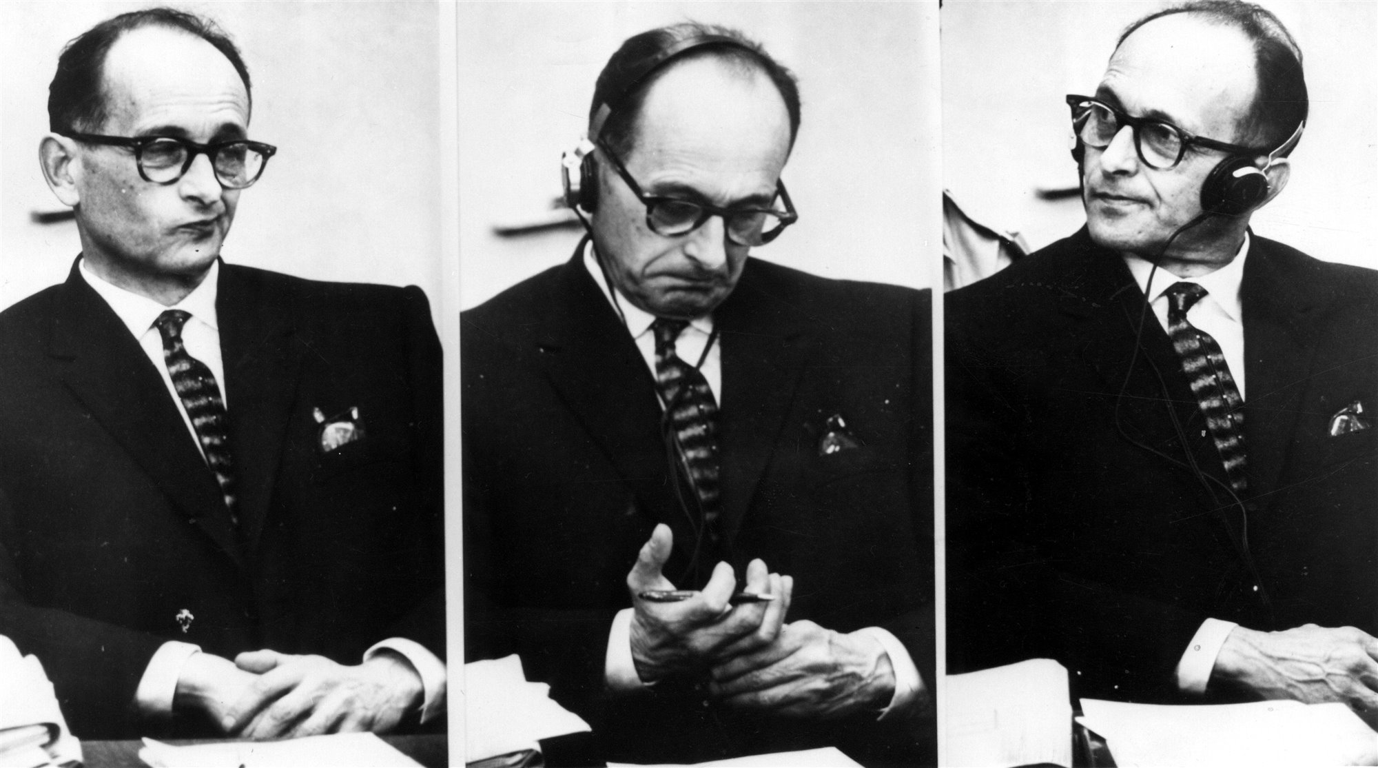 Adolf Eichmann, el criminal nazi que fue condenado en Jerusalén