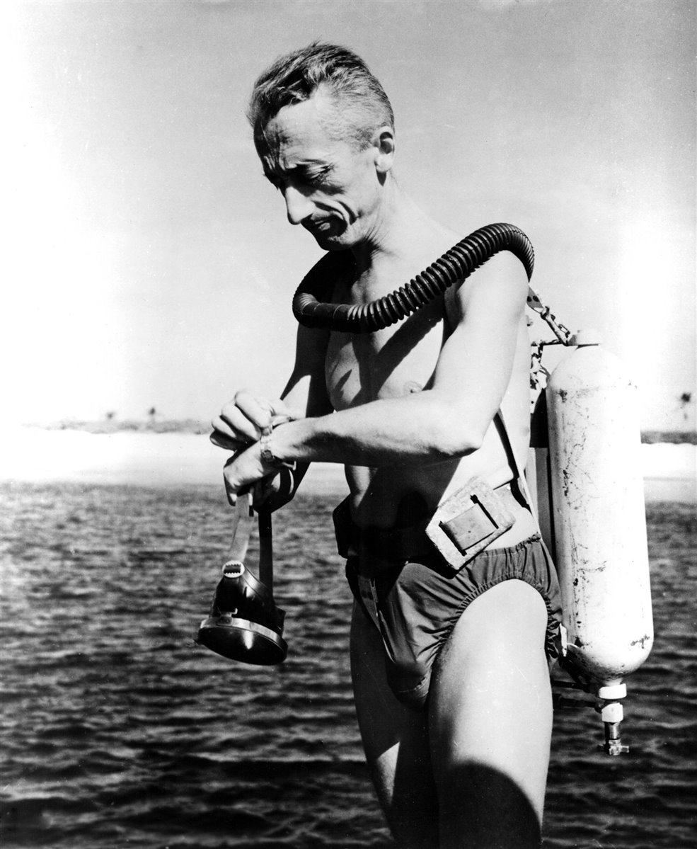 Jacques Cousteau, el gran defensor de los mares y océanos
