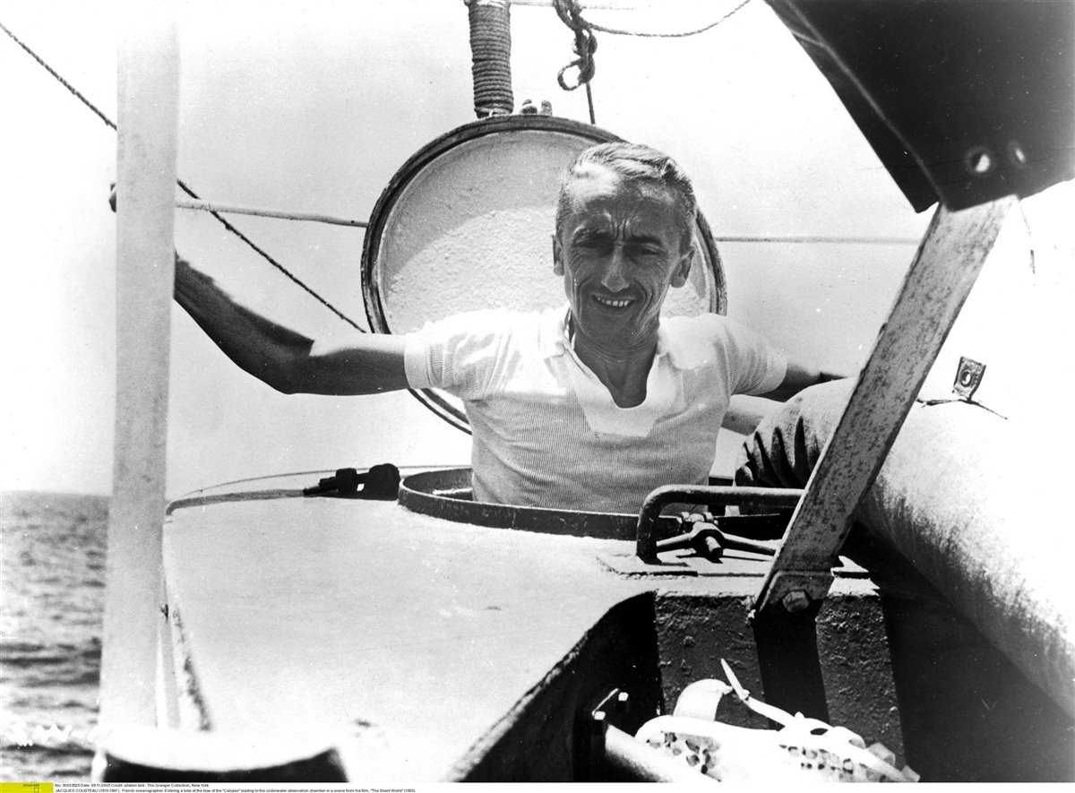 Jacques Cousteau, el gran defensor de los mares y océanos