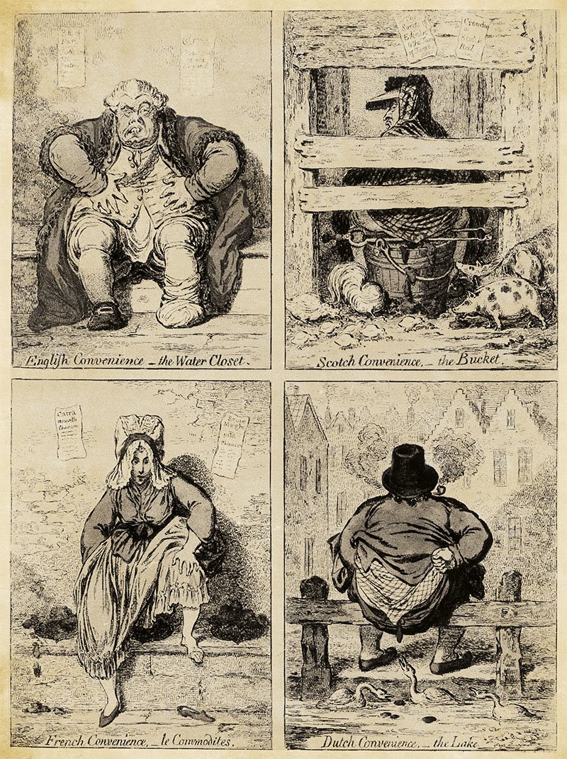 El nacimiento del inodoro