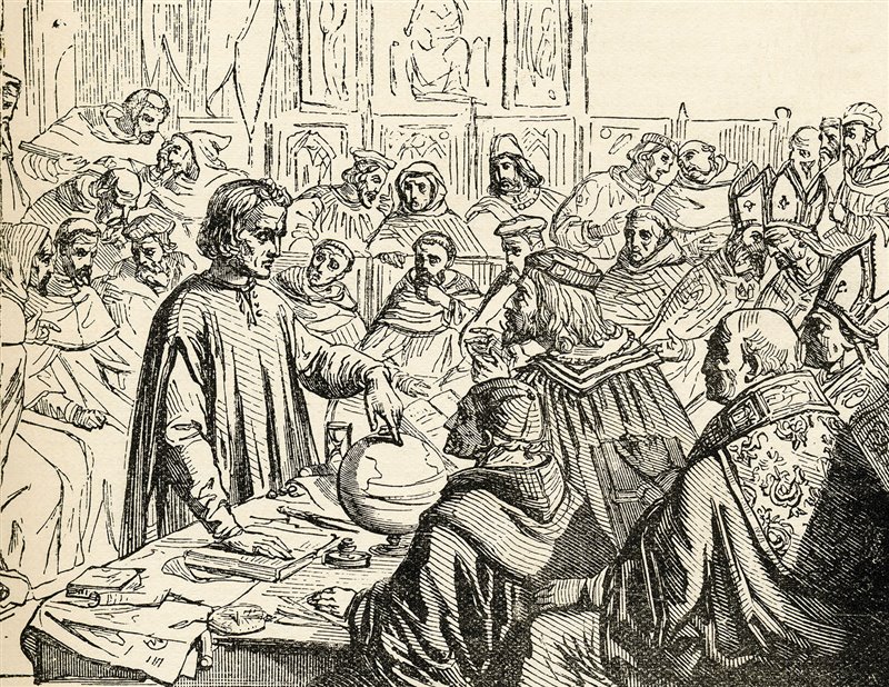 Terraplanismo en la Edad Media