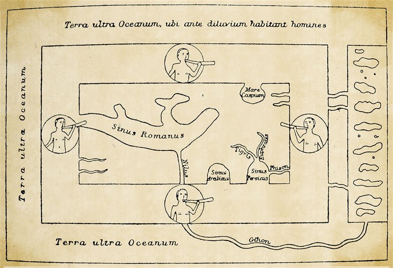 Terraplanismo en la Edad Media