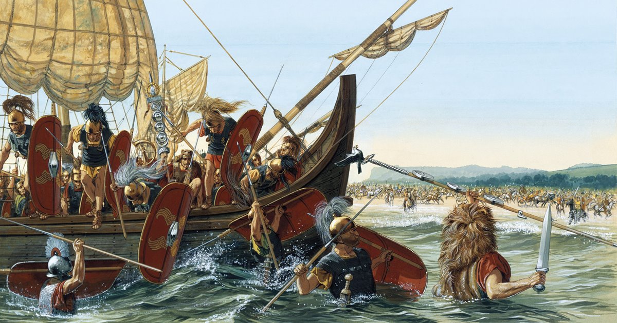 La conquista de Britannia por el Imperio Romano