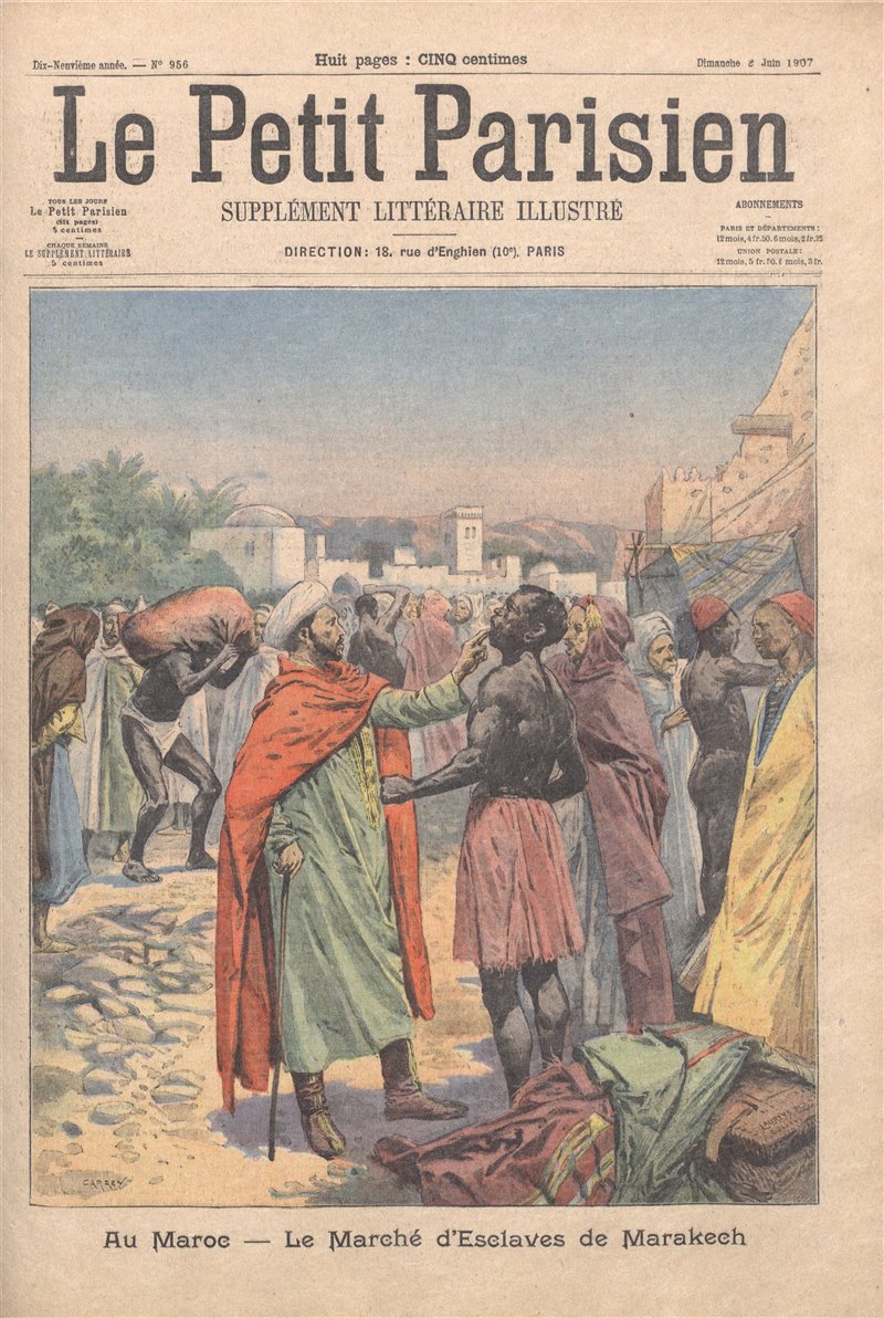 Comercio De Esclavos Del Pasaje Medio