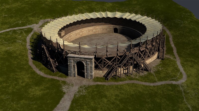 Descubierto un anfiteatro romano en Portugal