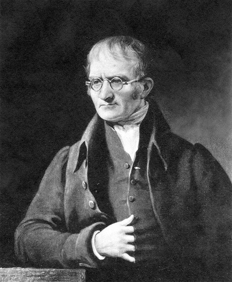 John Dalton, el científico que veía el mundo de distinto color