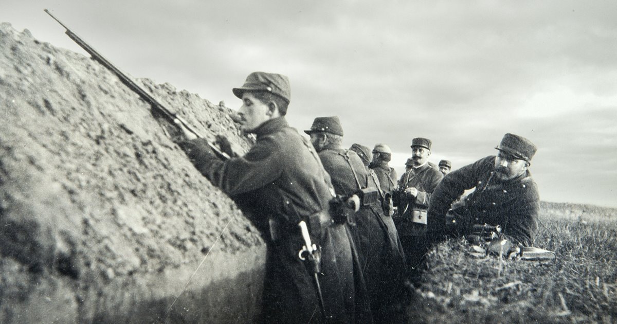 Las trincheras de la Primera Guerra Mundial