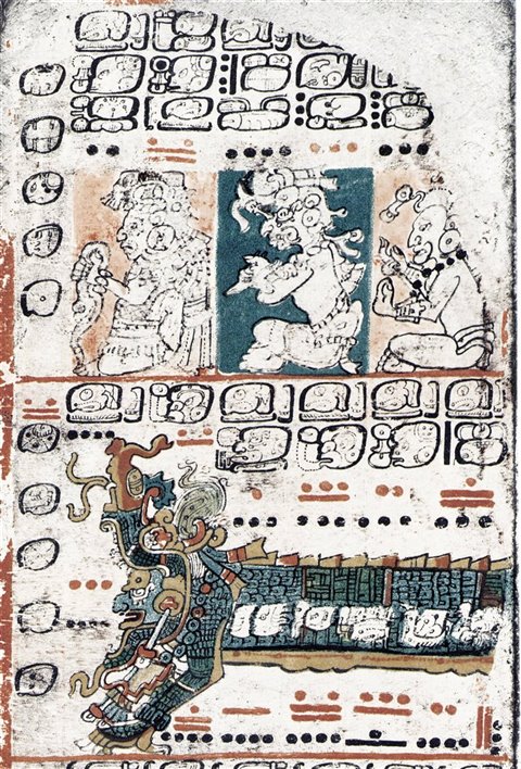 La escritura jeroglífica de los antiguos Mayas
