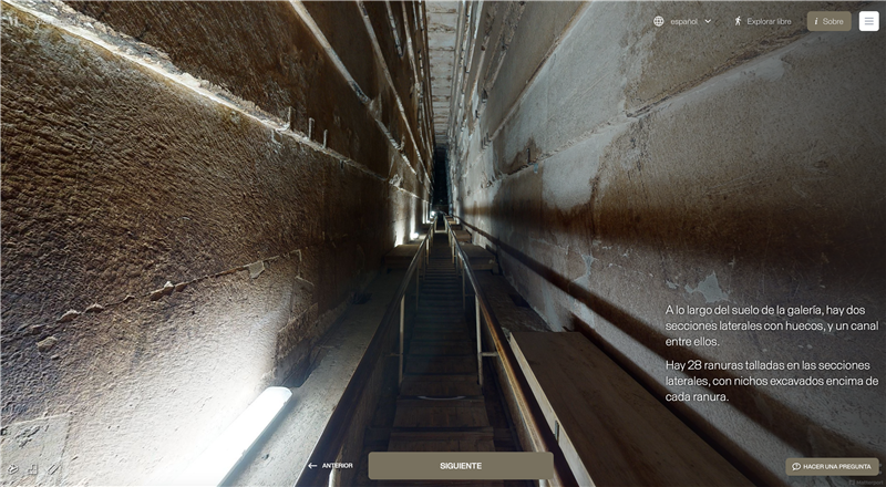 Entrar en la Gran Pirámide de Giza ya es posible gracias a un nuevo sistema virtual