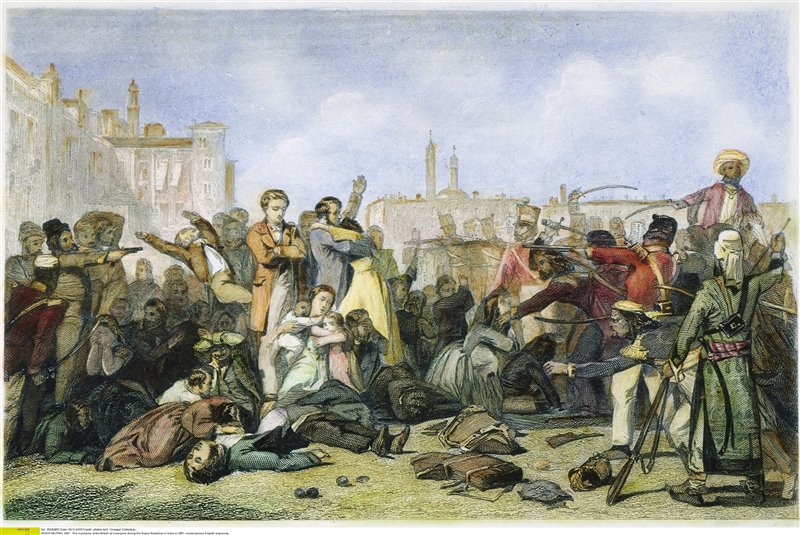 La revuelta anticolonialista de los soldados indios contra el Imperio ...