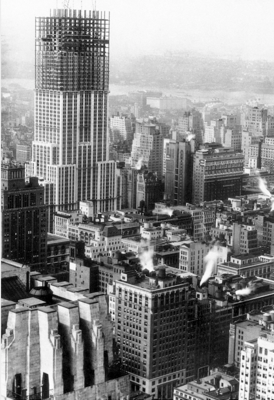 La construcción del Empire State de Nueva York en imágenes