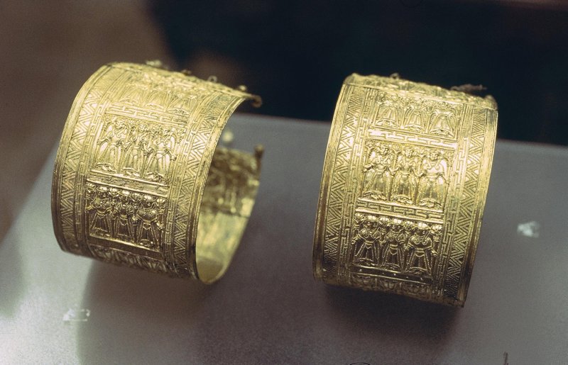 El tesoro etrusco de la tumba Regolini-Galassi