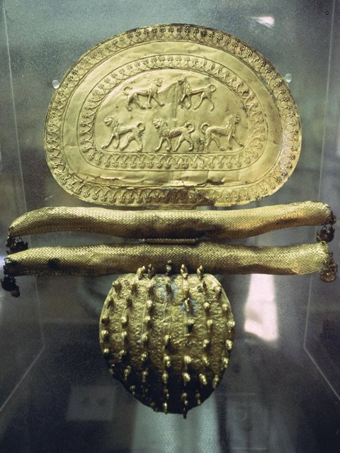 El tesoro etrusco de la tumba Regolini-Galassi