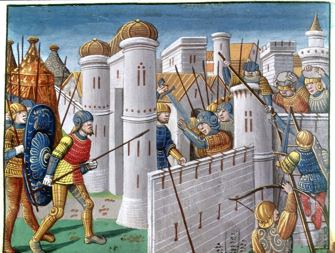 La Cuarta Cruzada y el asedio de Constantinopla