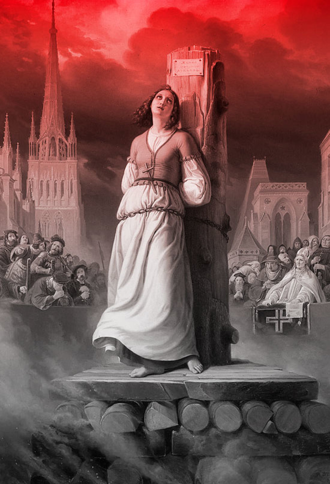 Muerte entre llamas: Juana de Arco en la hoguera