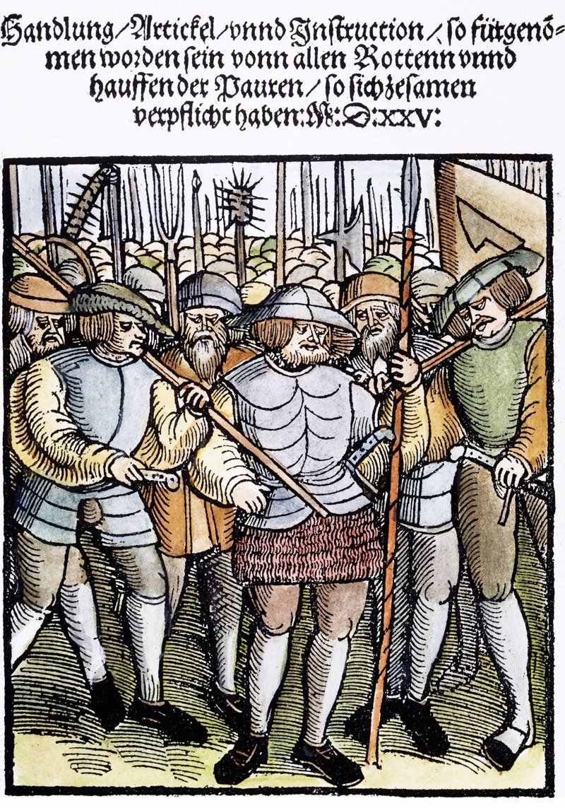 La guerra de los campesinos alemanes: revuelta contra los nobles