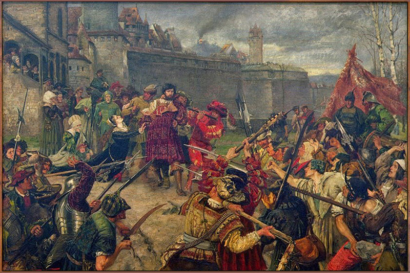 La guerra de los campesinos alemanes: revuelta contra los nobles