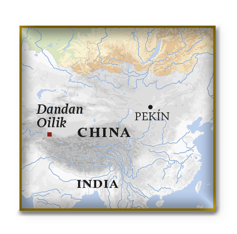 Dandan Oilik, la ciudad perdida de la Ruta de la Seda