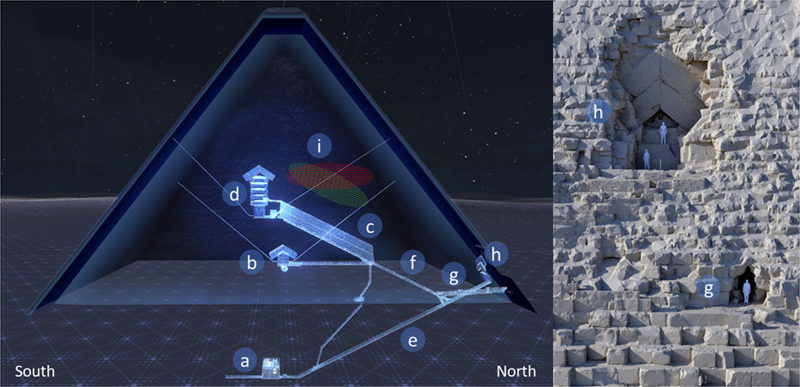 Descubren un corredor oculto en el interior de la Gran Pirámide de Giza