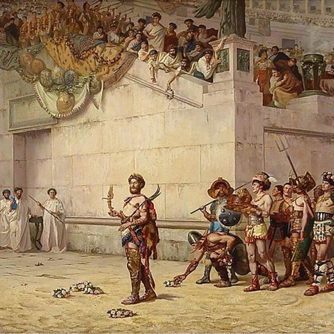 Cómodo, el excéntrico emperador que luchó como un gladiador en el Coliseo