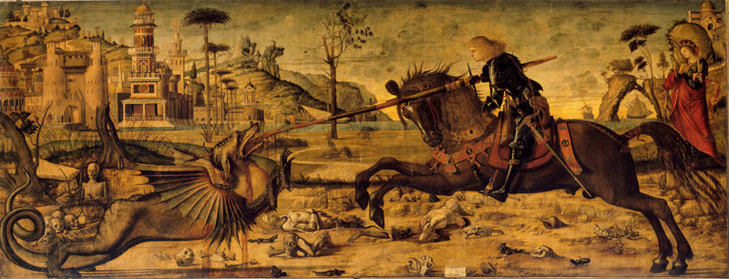 Dragones, los monstruos de la Edad Media