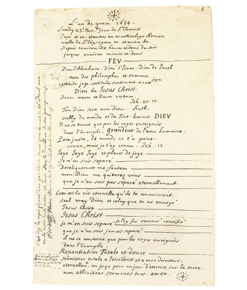 Blaise Pascal, entre la ciencia y la mística