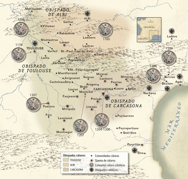 Cátaros, los comienzos de la Inquisición