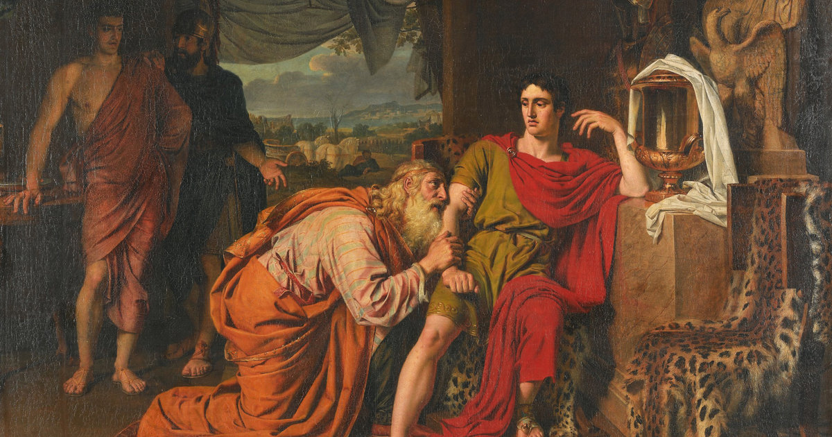 Príamo, el último rey de Troya