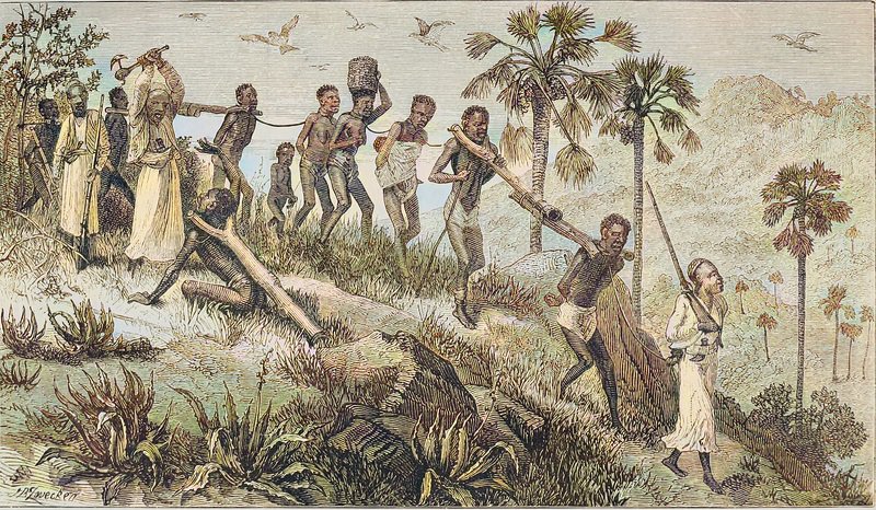 El viaje de los esclavos africanos hasta América