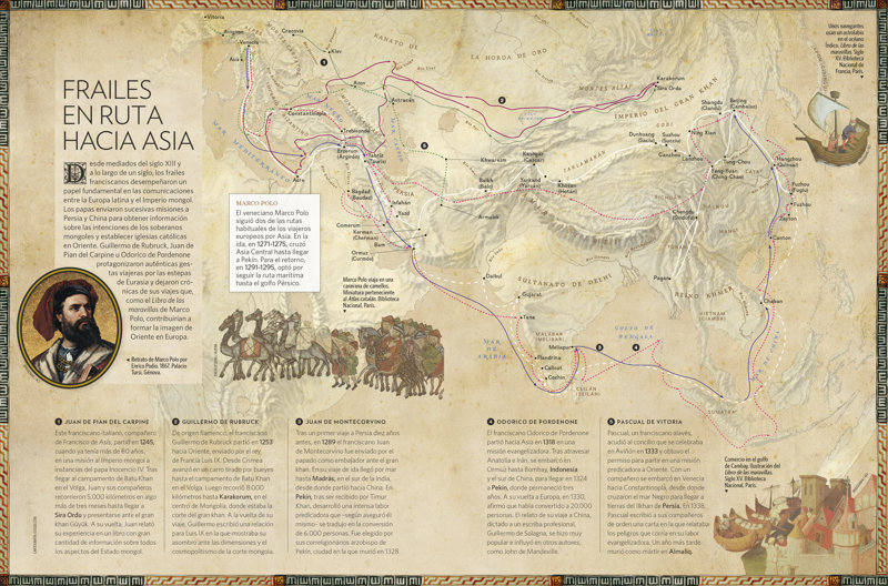 Más allá de Marco Polo, los increíbles viajes por la Ruta de la Seda