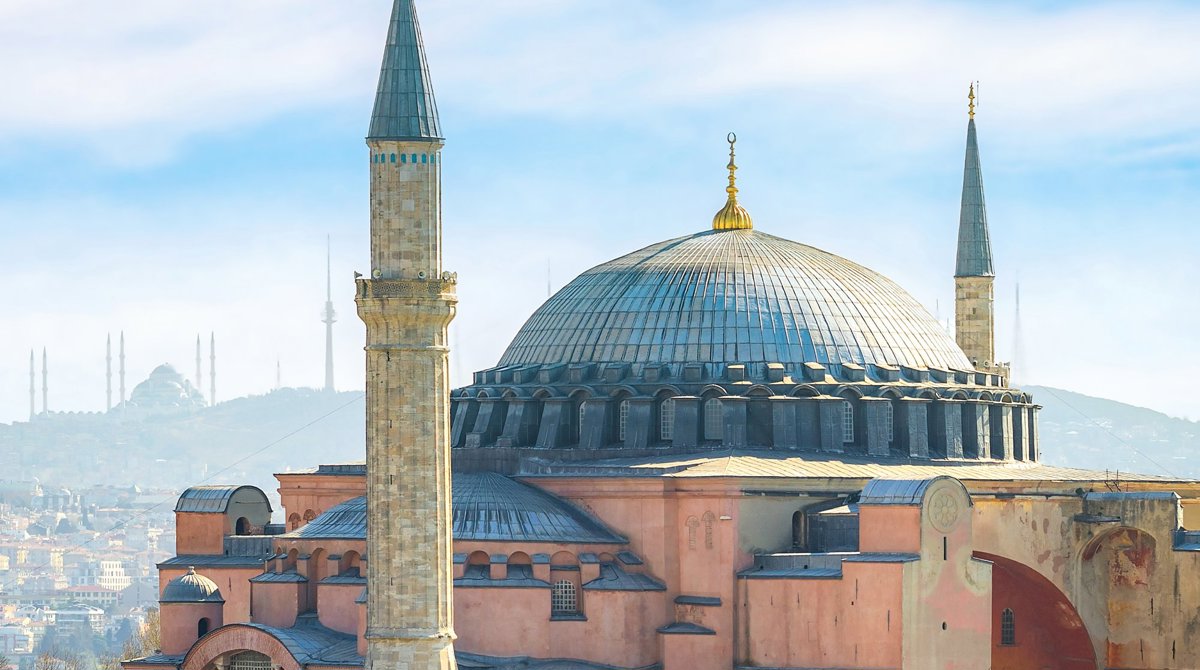Santa Sofía, la imponente joya arquitectónica de Estambul