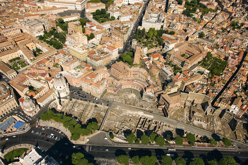 Foros imperiales, el corazón de Roma