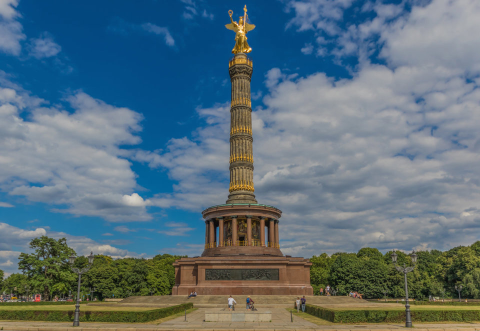 Siegessäule. La Columna de la Victoria de Berlín, un monumento a la guerra