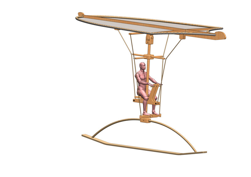 Las máquinas voladoras de Leonardo da Vinci