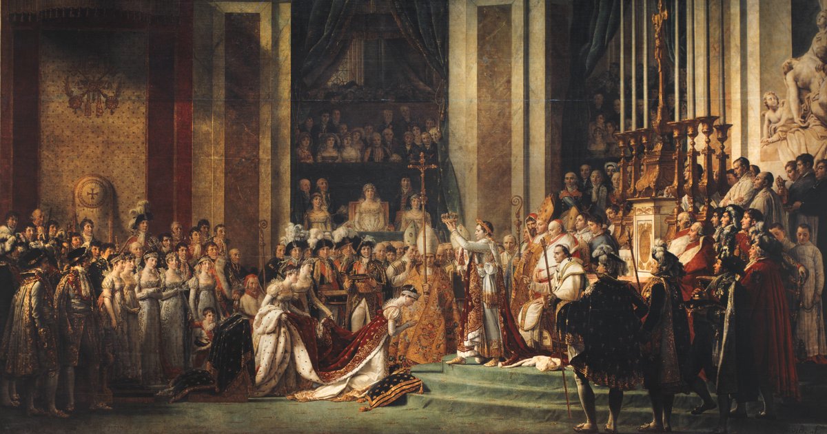 La coronación de Napoleón, el apogeo del emperador