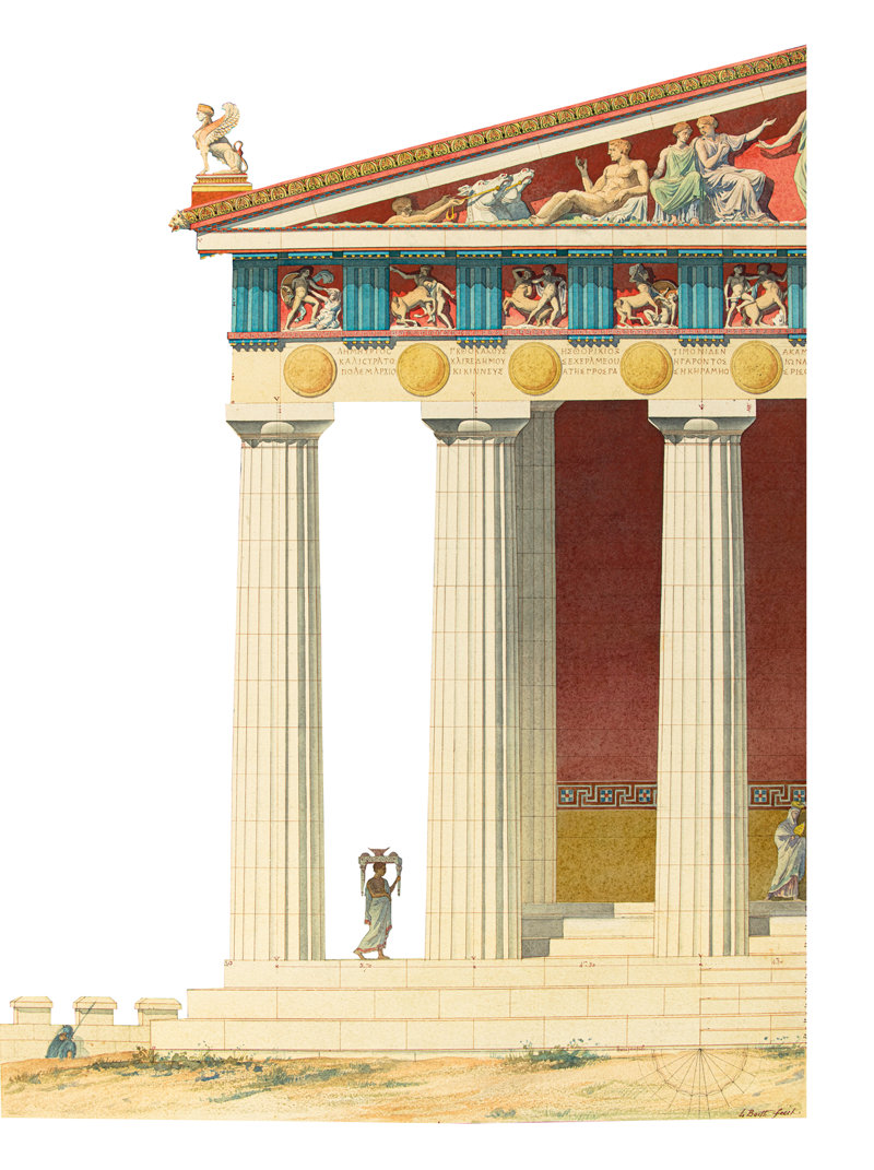 De templo a hotel y catedral: así evolucionó el Partenón de Atenas