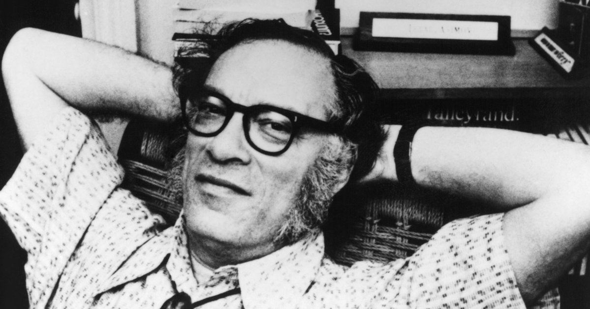 Isaac Asimov, el genio de la ciencia ficción que nunca supo cuándo nació