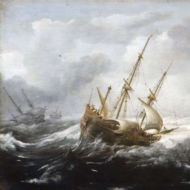 La dura vida de los marineros a bordo de un galeón español