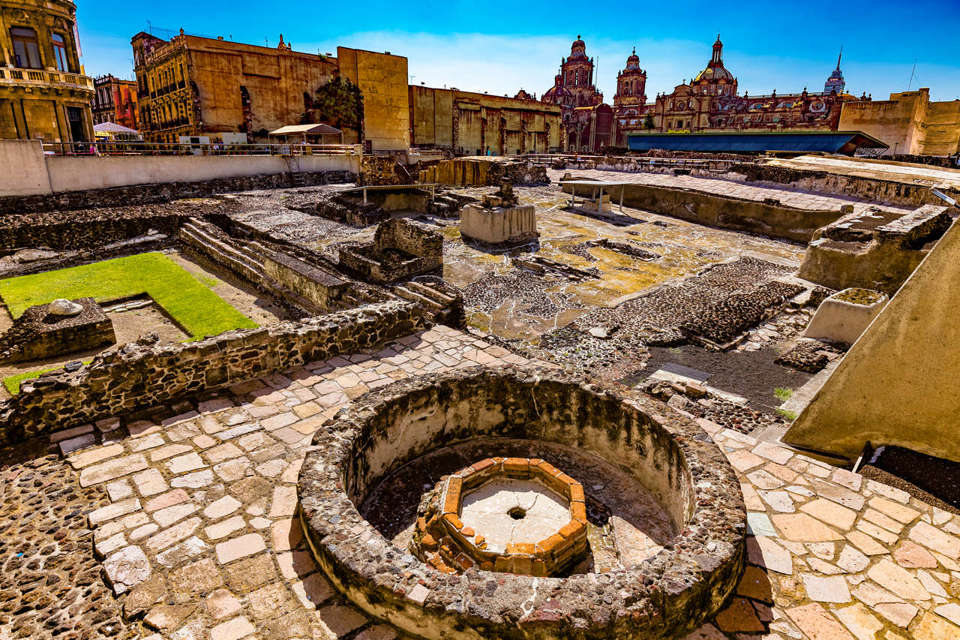 El Templo Mayor de Tenochtitlán, centro espiritual del mundo azteca