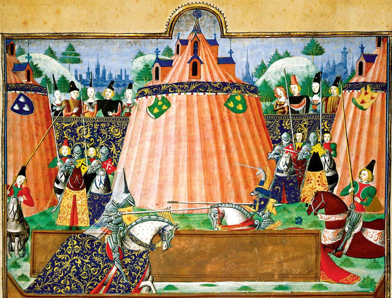 Torneos, el gran espectáculo de la Edad Media