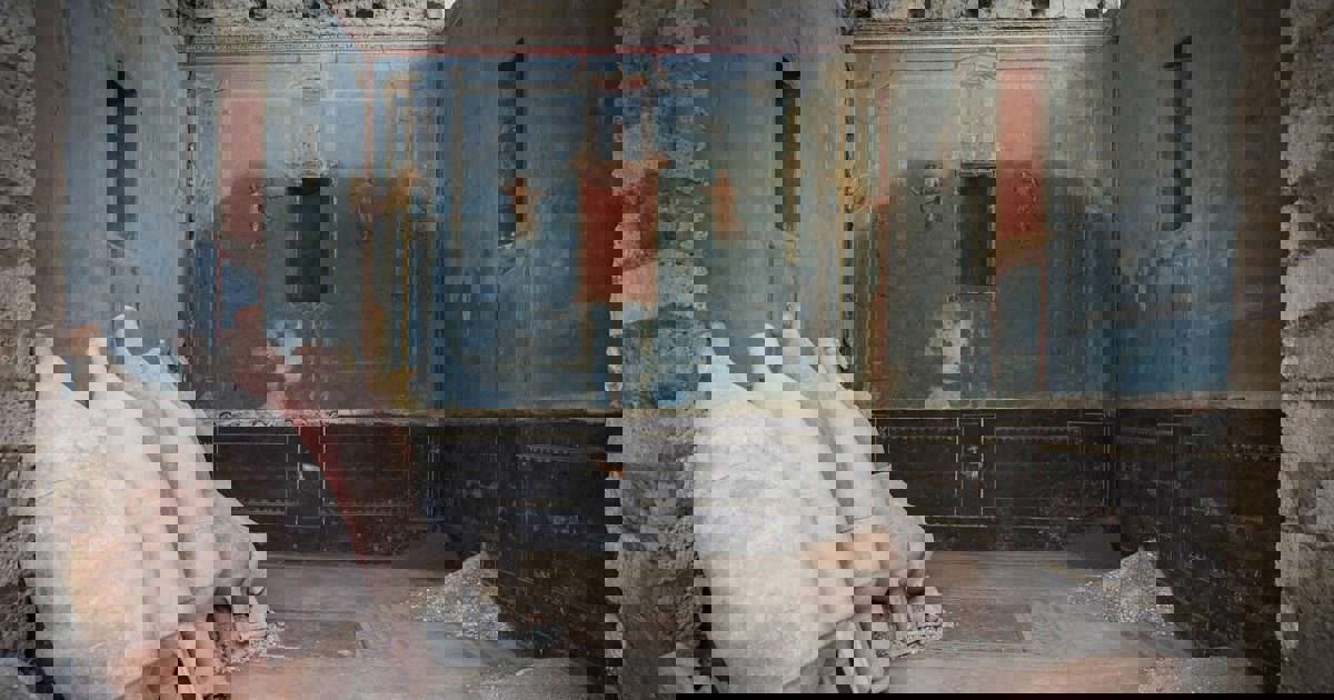 La curiosa historia del color azul en la antigua Roma