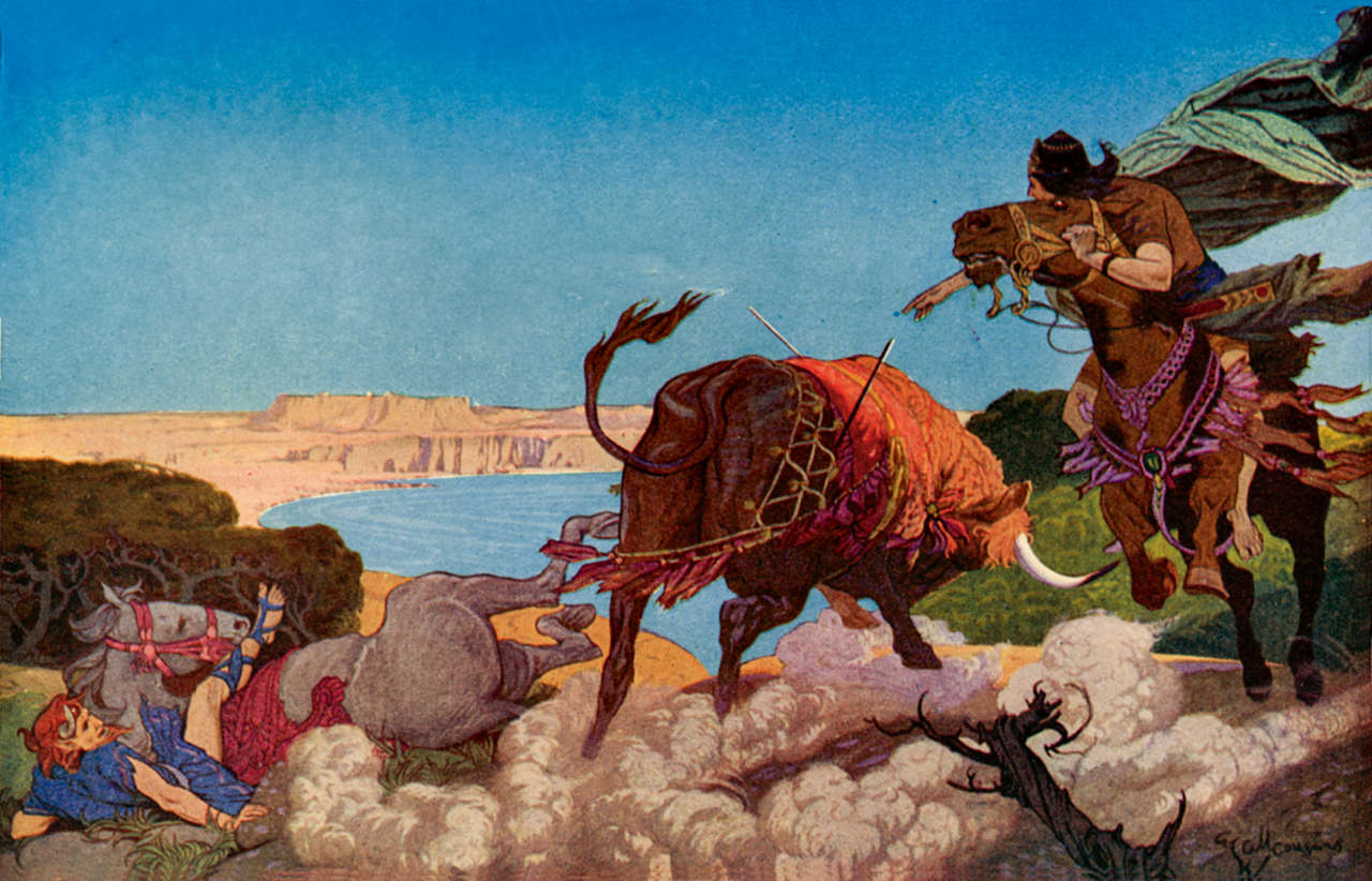 Gilgamesh y la lucha contra el Toro Celeste