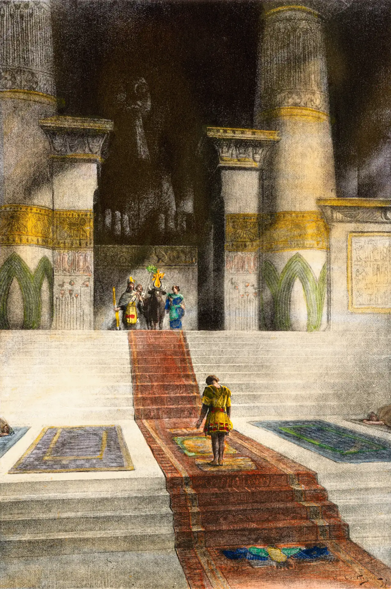 Rindiendo culto al toro Apis: así se ganó Alejandro a los egipcios