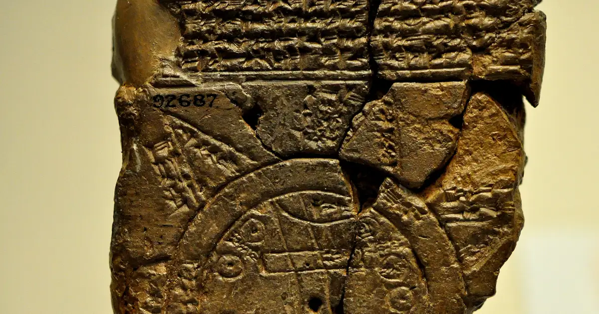 El sorprendente lazo entre el mapa más antiguo del mundo y este relato ...