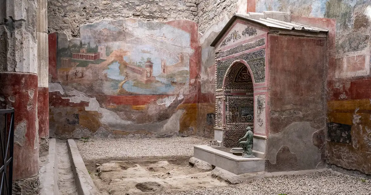La Casa de la Fuente Pequeña vuelve a maravillar en Pompeya