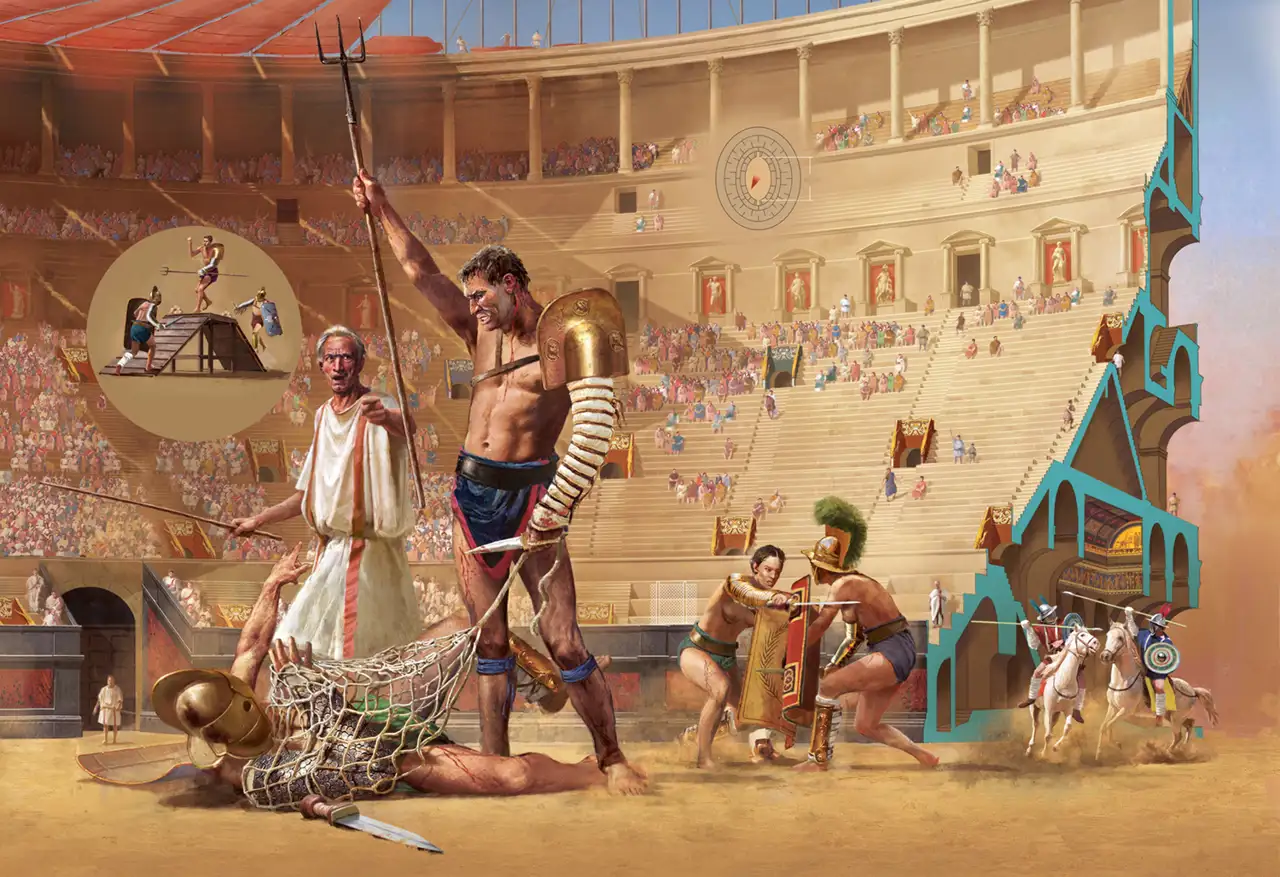 10 escenarios donde lucharon los gladiadores