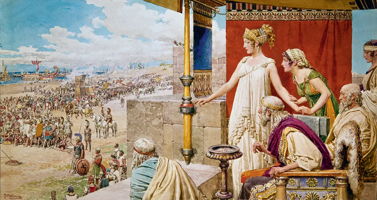 Helena De Troya Arte Griego