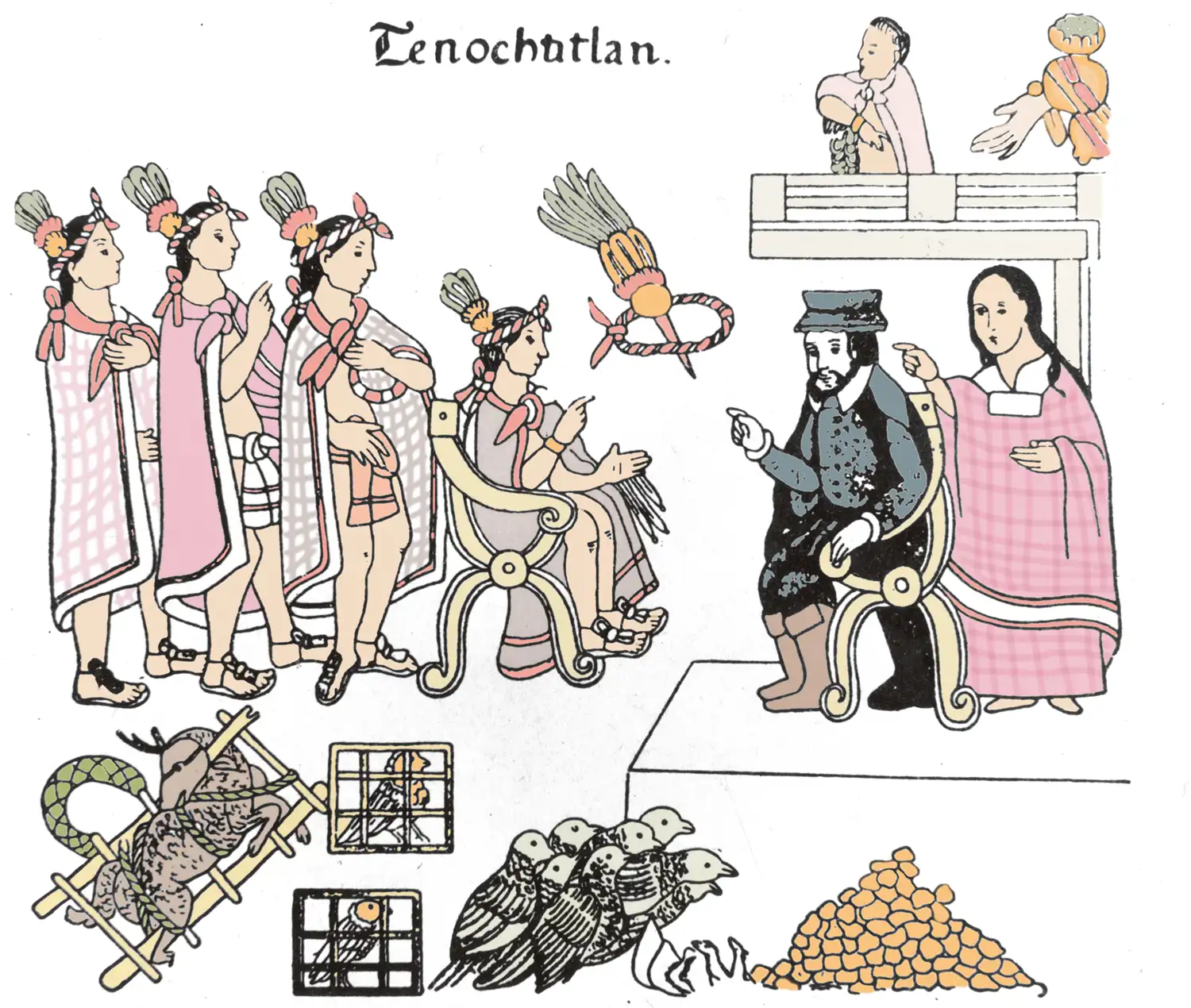 Malinche: así se convertía en la voz de Hernán Cortés